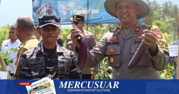 Polres Sigi Dukung Program Ketahanan Pangan - HARIAN MERCUSUAR
