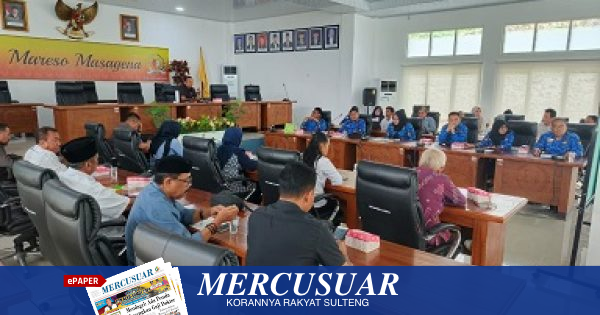 DPRD dan Pemkab Sigi Sinkronkan Jadwal Pidato Bupati Terpilih - HARIAN MERCUSUAR