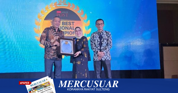 Bank Sulteng Raih Penghargaan di Infobank Top BUMD 2025 - HARIAN MERCUSUAR