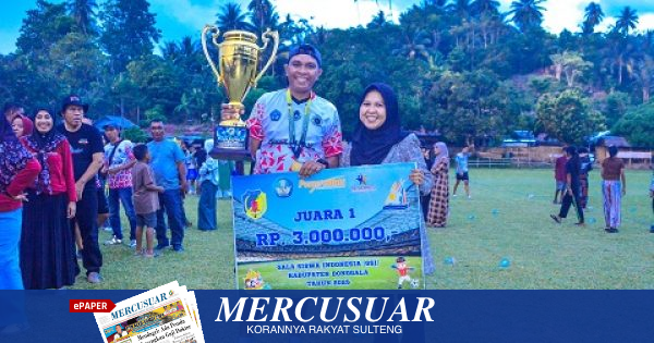 Sosok di Balik Sukses GSI Sindue : Abdul Hafid Sebut Dukungan Istri Sangat Besar - HARIAN MERCUSUAR