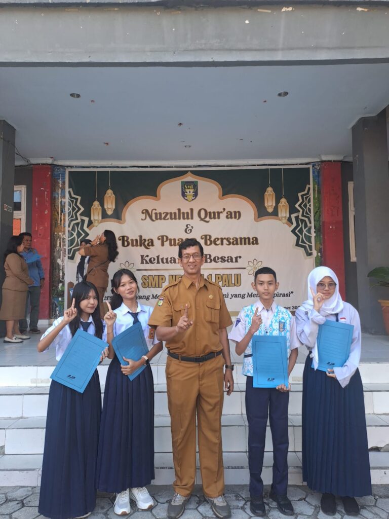 SMPN 1 Palu Dominasi Nilai 100 TKA - HARIAN MERCUSUAR
